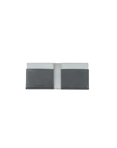 PIQUADRO Document Holder Soft Leather - Grey