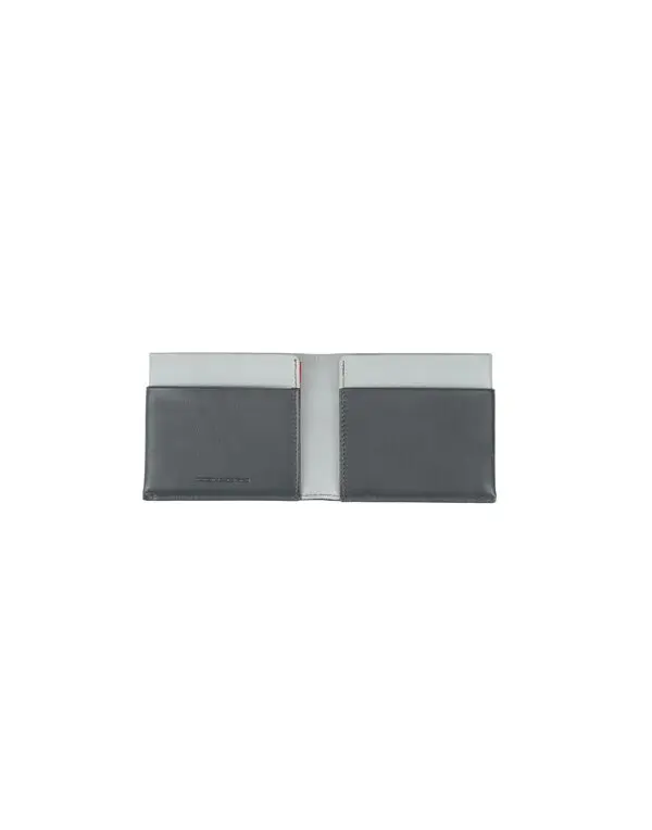 PIQUADRO Document Holder Soft Leather - Grey