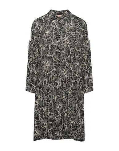 TWINSET Mini Floral-print Crepe Shirt Dress