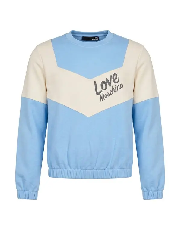 Moschino Sweatshirt Size Cotton, Elastane