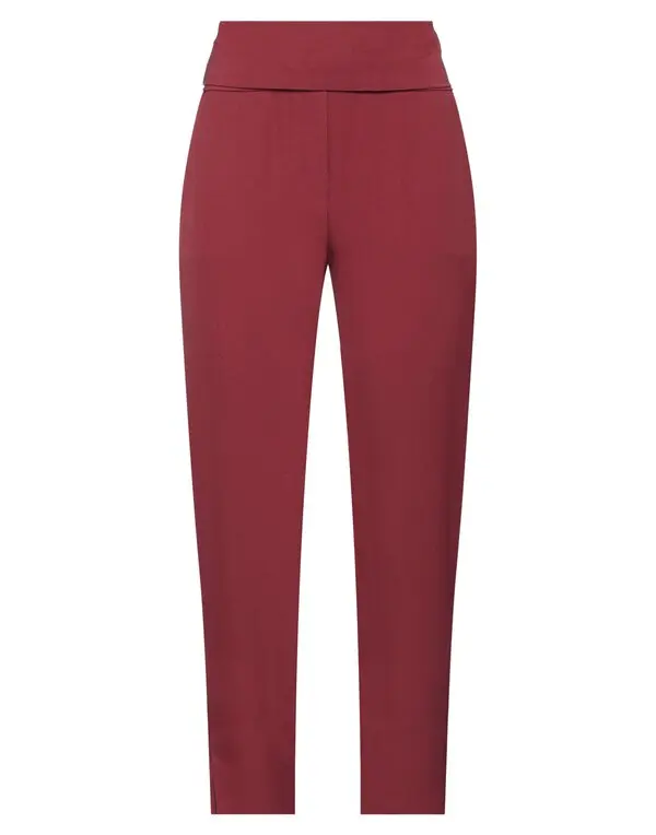 MANILA GRACE Tapered Cotton Blend Pants