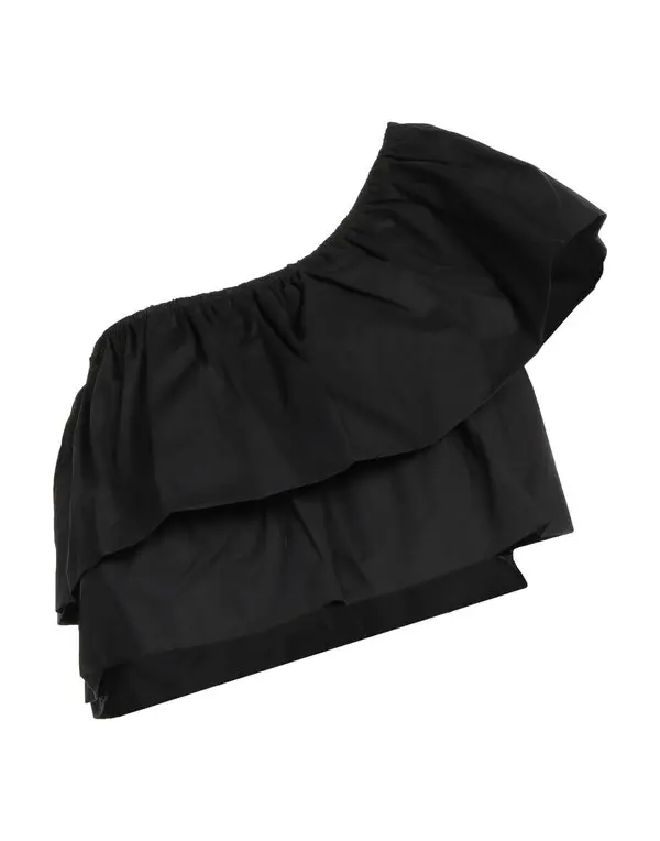 PEPEROSA One-shoulder Woven Top