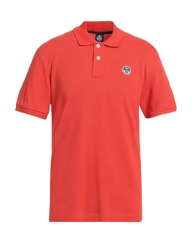 NORTH SAILS Polo Shirt Size Cotton - Tomato Red