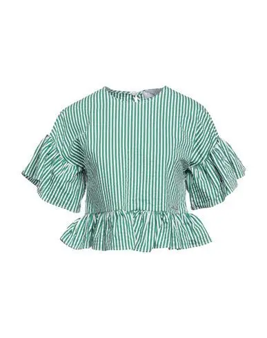 GAËLLE PARIS Cotton Peplum Top