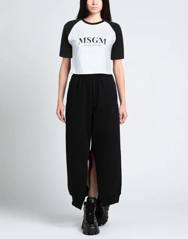 MSGM Cotton Jersey Tee - White