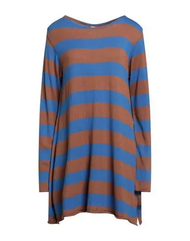 SOUVENIR Striped Knit Sweater - Blue