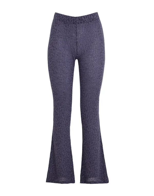 8 BY YOOX Lace Flared Pants - Navy