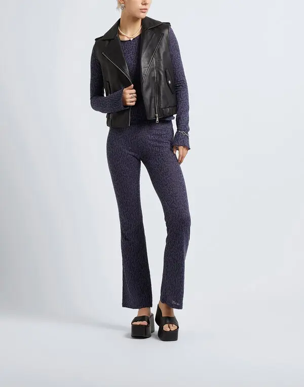 8 BY YOOX Lace Flared Pants - Navy