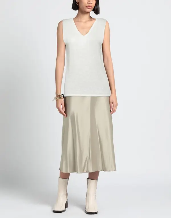 BELLWOOD Linen Knit Top - White