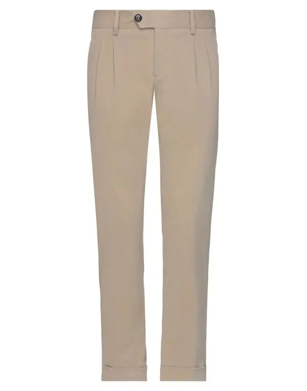 DOMENICO TAGLIENTE Pants Size Cotton, Elastane - Beige