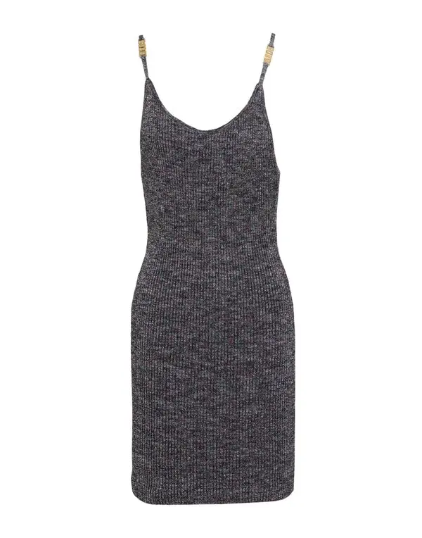 Gcds Ribbed-knit Mini Dress