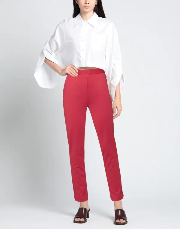 Liviana Conti Slim-leg Trousers - Red
