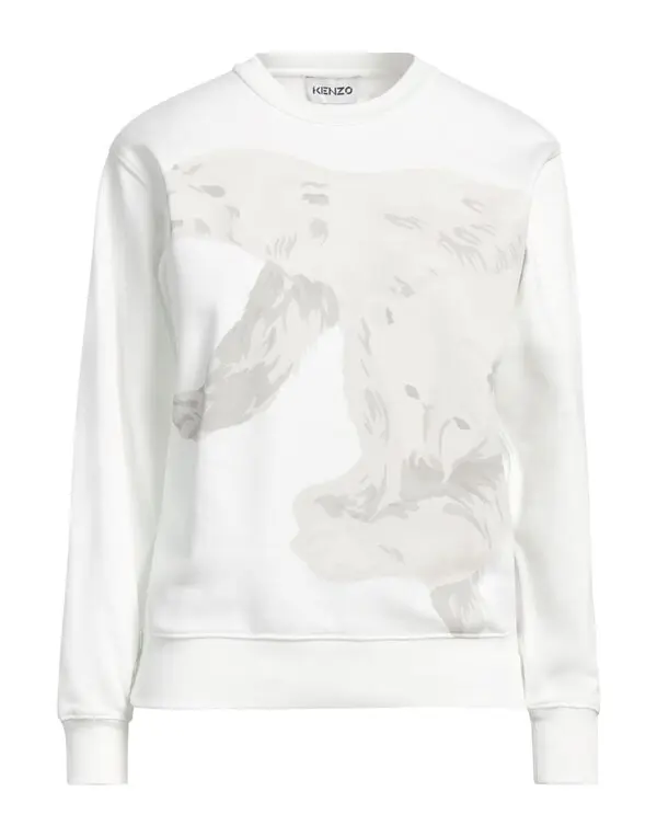 Kenzo Cotton Fleece Sweatshirt With Print