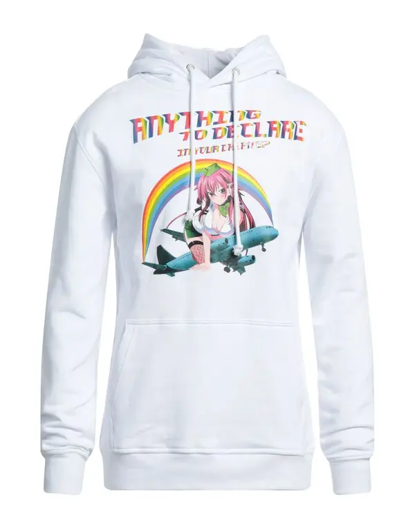 SUNSET SOLDIERS Cotton Sweatshirt With Glitter Print