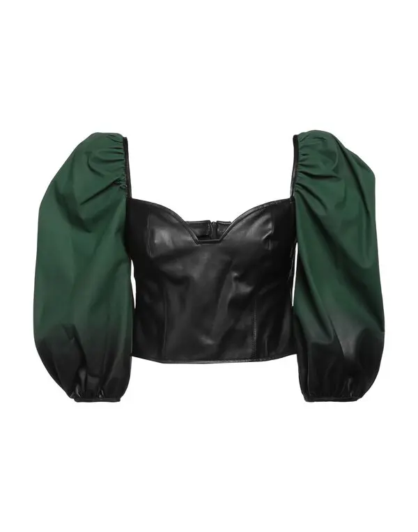 ANTONELLA RIZZA Coated Top - Green