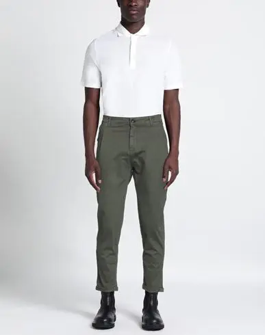 STILOSOPHY Pants Size Cotton, Elastane - Green