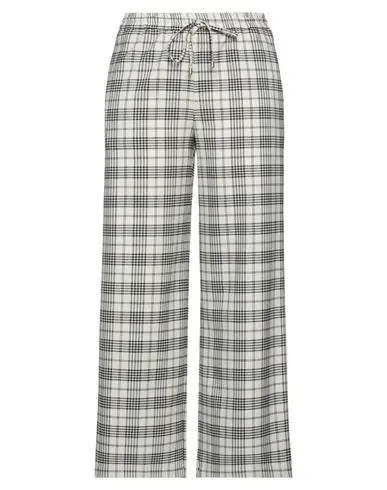 VICOLO Wide Leg Checked Pants