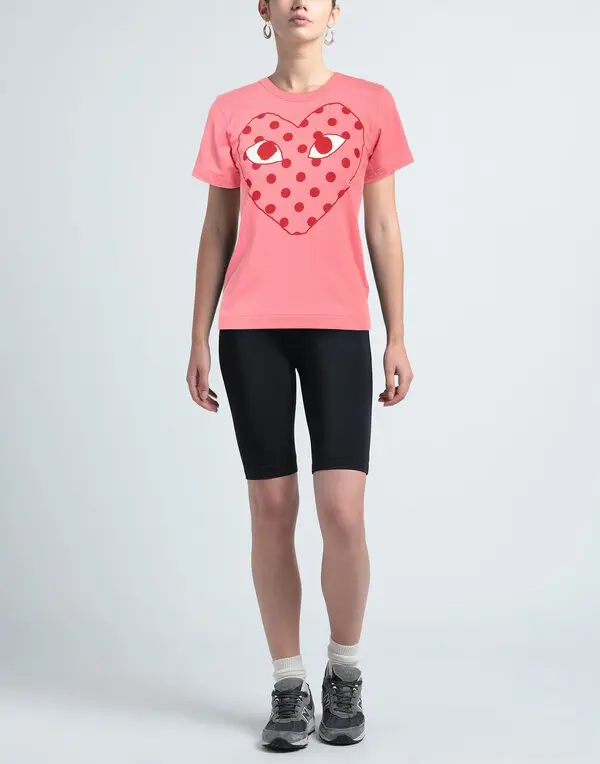 Play Comme Des Garcon Printed T-shirt - Pink