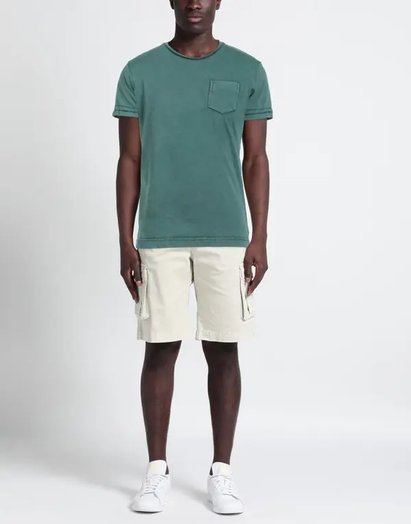 Crossley T-shirt Charcoal Size Cotton - Green