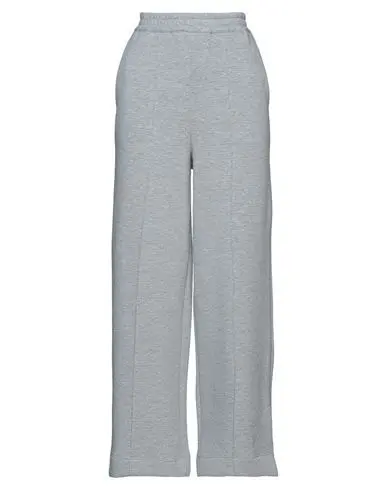 SOLOTRE Wide-leg Fleece Pants - Grey