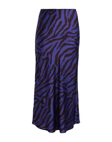 Andamane Zebra-print Maxi Skirt - Purple