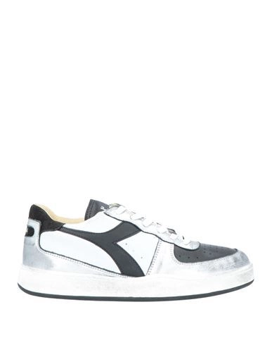 DIADORA Soft Leather Sneakers - Silver