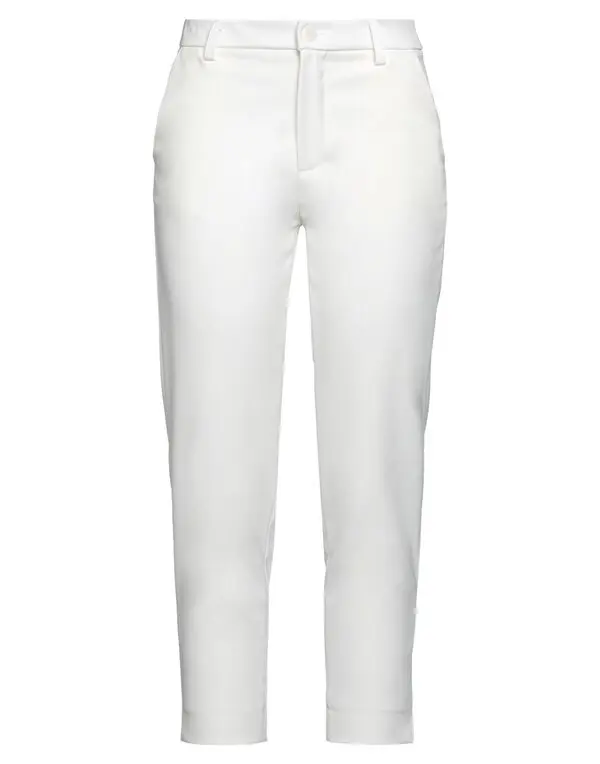 VIRNA DRÒ Tapered Leg Trousers - White