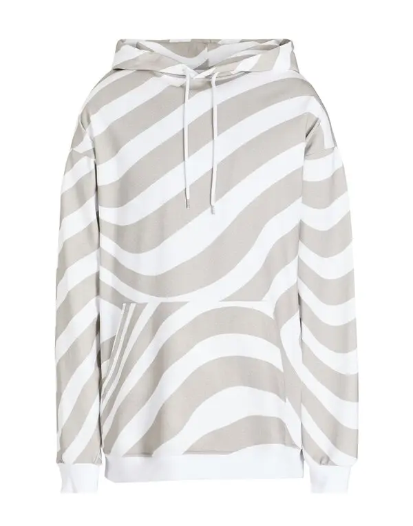 8 BY YOOX Striped Organic Cotton Hooded Sweatshirt