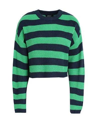 Only Striped Lightweight Knit Sweater - Navy
