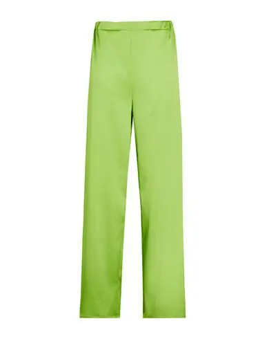 8 BY YOOX Pull-on Wide Leg Pants Pants Lime Size Polyester