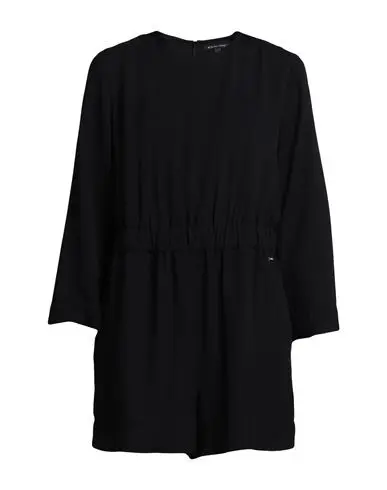 Armani Exchange Solid Jumpsuit - Black