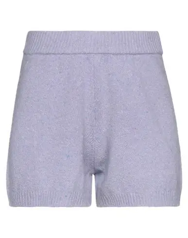 VICOLO Knitted High Waisted Elasticized Waist Shorts