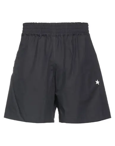 THE EDITOR Cotton Shorts - Black