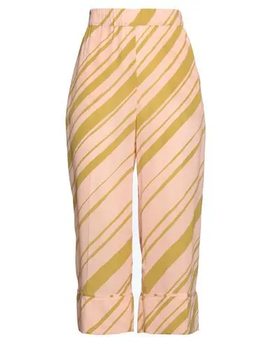 Liviana Conti Striped High-waisted Culottes