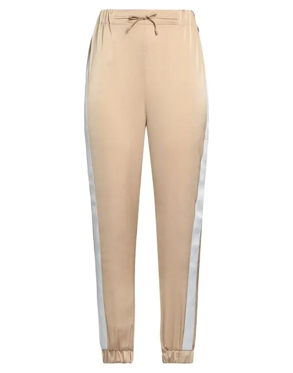 Relish Crepe Pants With Grosgrain Detail