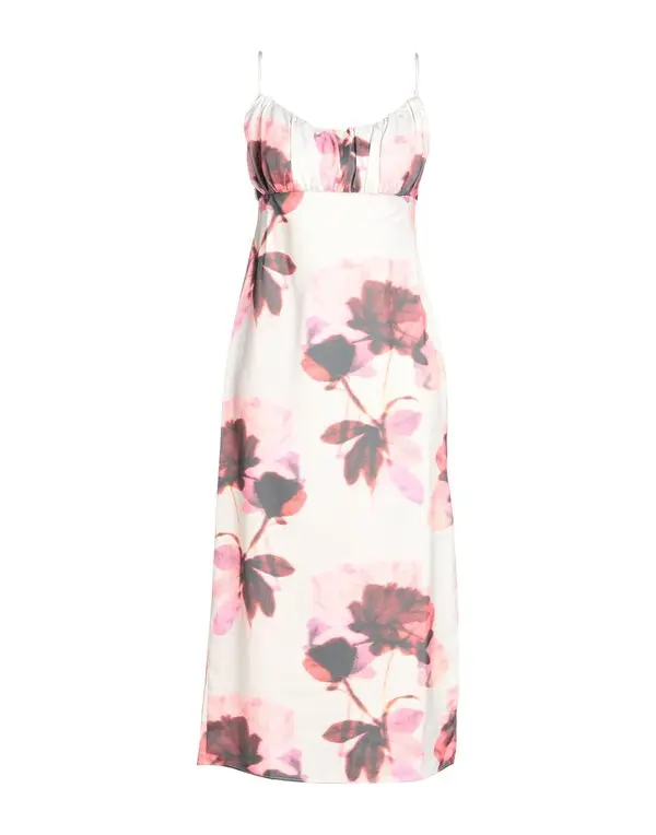Topshop Midi Satin Dress