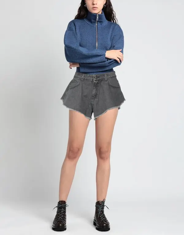 LE VOLIÈRE Denim Hot Pants