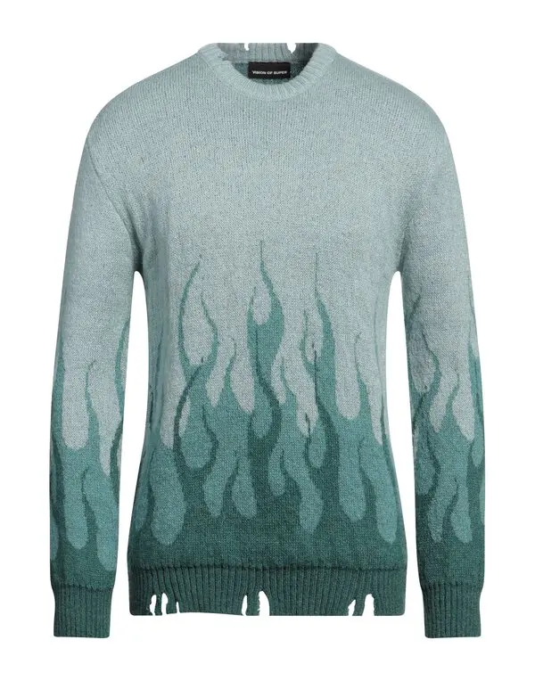 VISION OF SUPER Knitted Crewneck Sweater