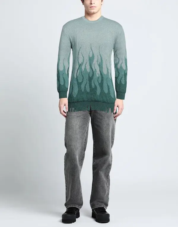 VISION OF SUPER Knitted Crewneck Sweater