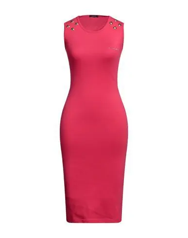 MANGANO Cotton Midi Bodycon Dress - Pink