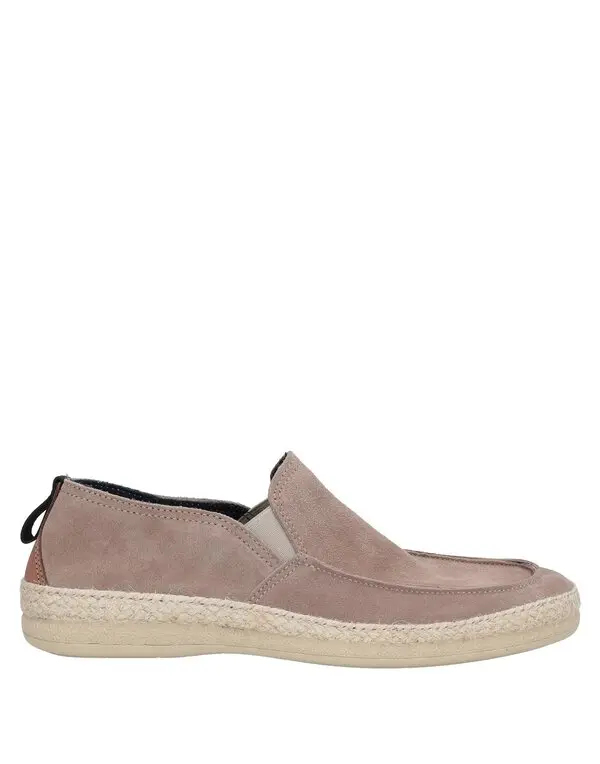DOCKSTEPS Leather Espadrilles - Khaki