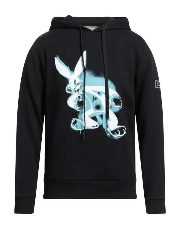 Iceberg Looney Tunes Cotton Sweatshirt - Black