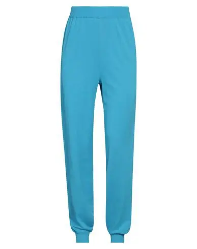 SOALLURE Tapered Knit Pants - Blue