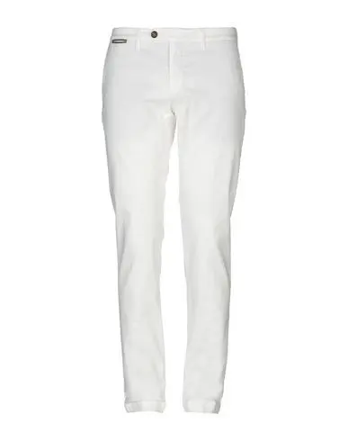 Eleventy Tapered Leg Chinos - White