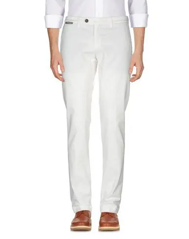 Eleventy Tapered Leg Chinos - White