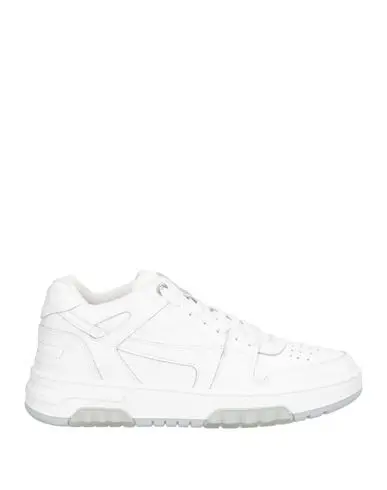 CAFÈNOIR Soft Leather Low-top Sneakers - White