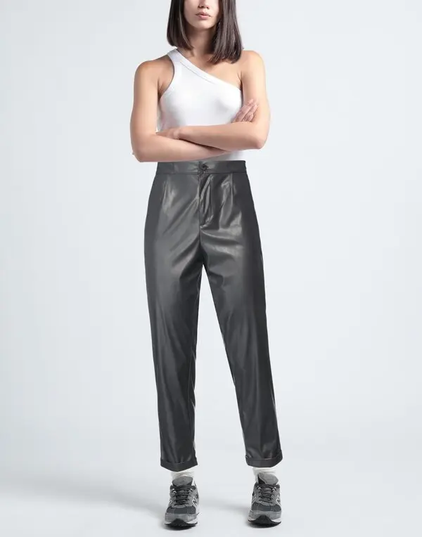 BIANCOGHIACCIO Straight Leg Pants - Grey