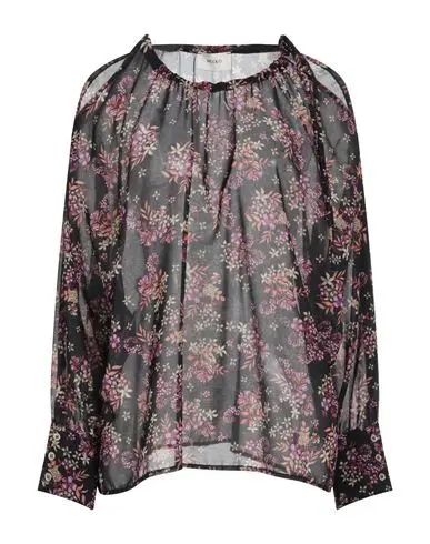 VICOLO Floral Print Crepe Top