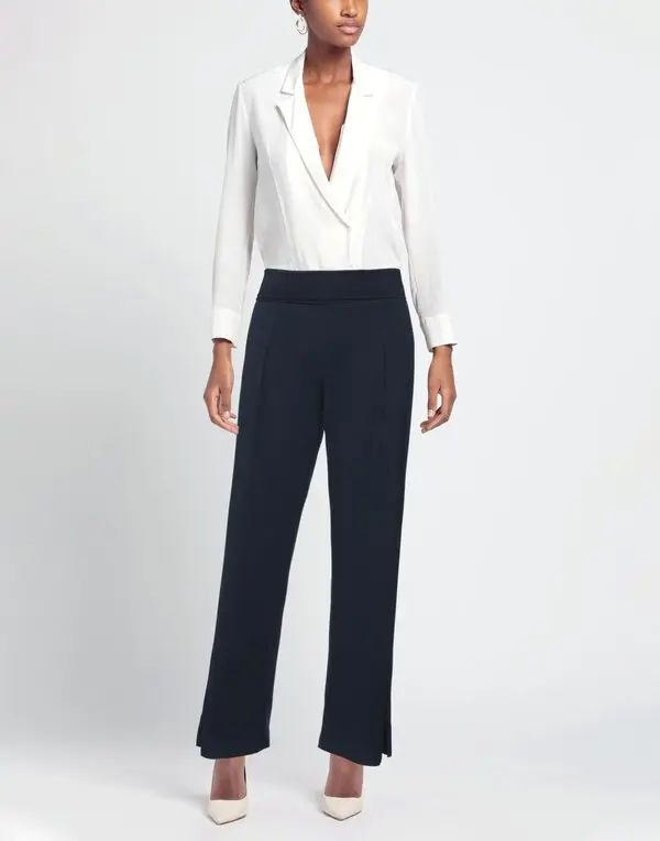 MANILA GRACE Wide Leg Pants - Blue