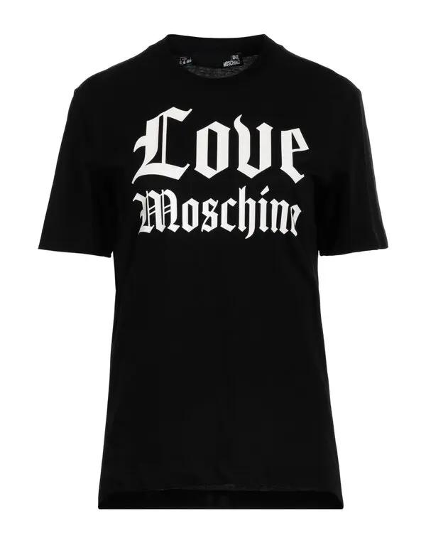 Moschino Logo-print T-shirt - Black